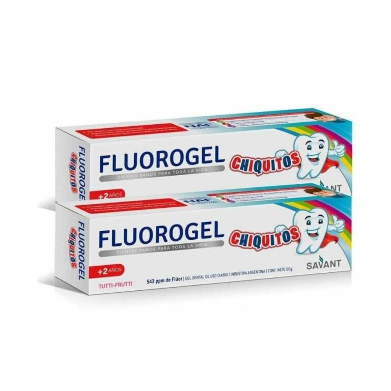 FLUOROGEL CHIQUITOS GEL X 60 GR (2X1) - Farmacia Pescetti Julieta
